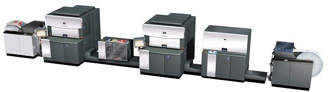 hp t300 inkjet webpress | La Prestampa